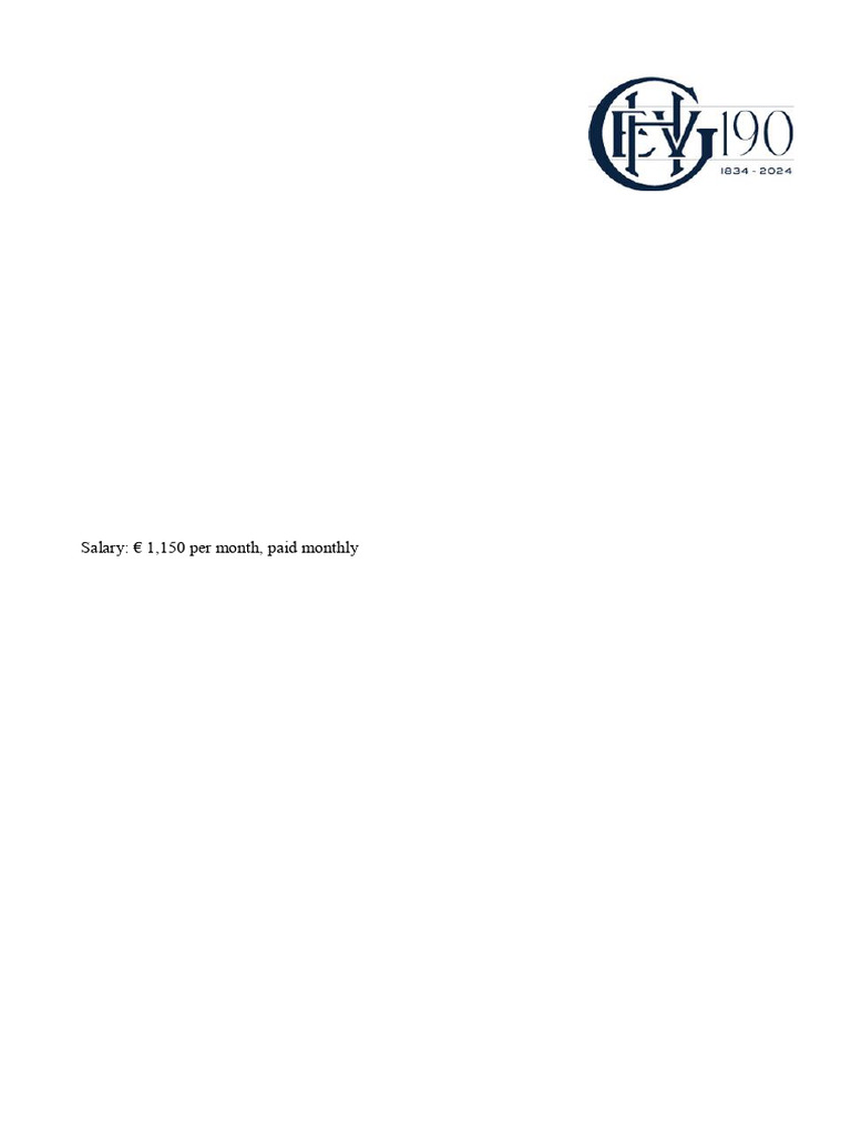 Job Offer Letter 1 | PDF