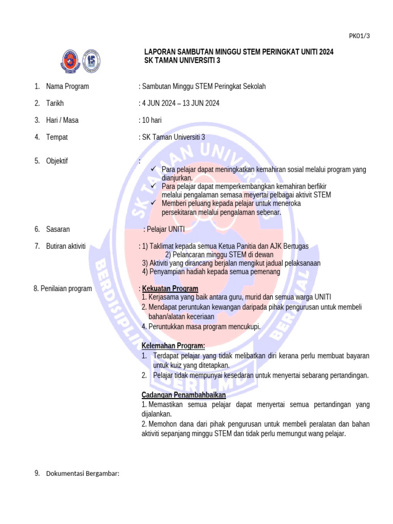 Minggu Stem 2024 | PDF