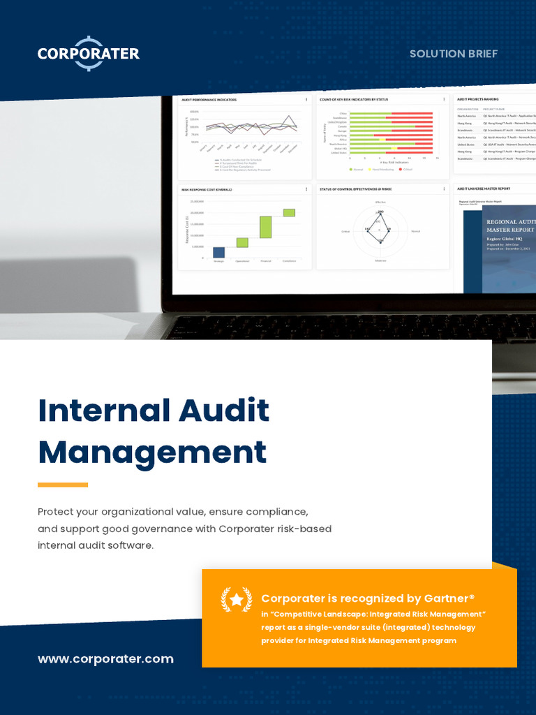 Corporater - Internal Audit Management - Solution Brief | PDF