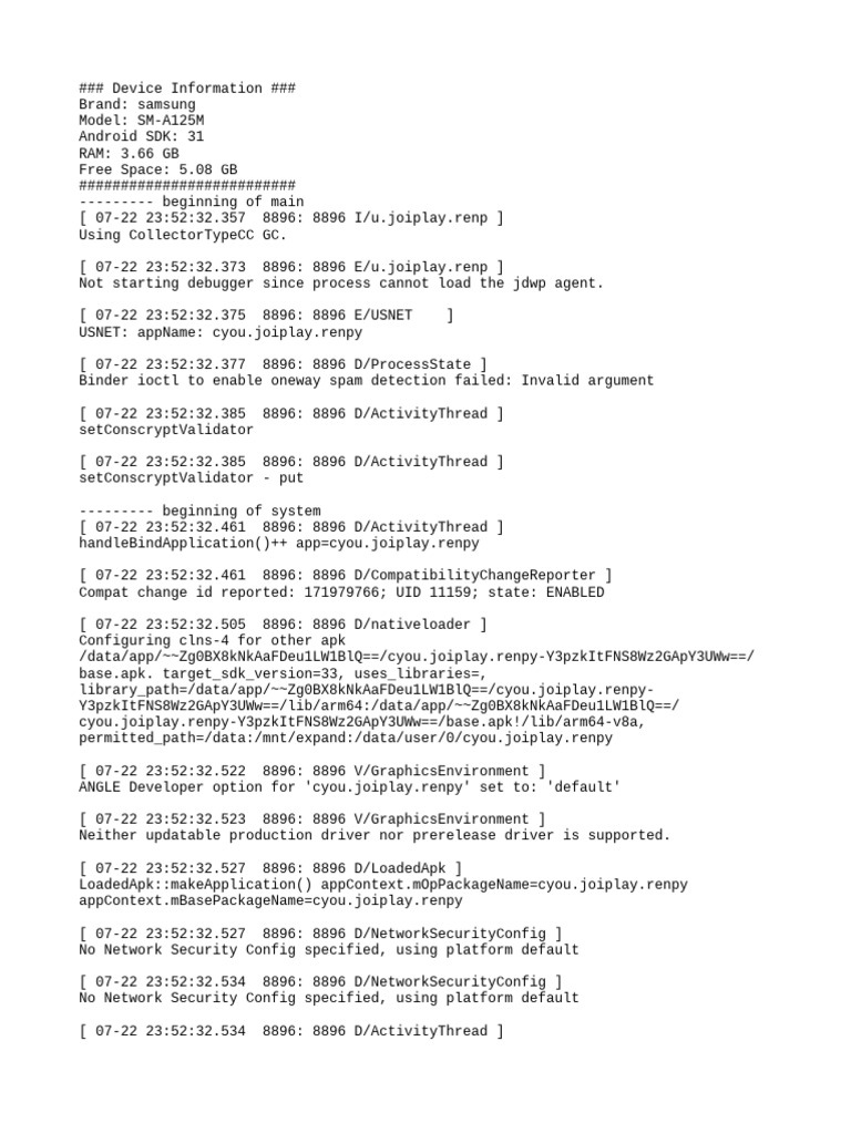 Log-2024 07 22 11 52 | PDF