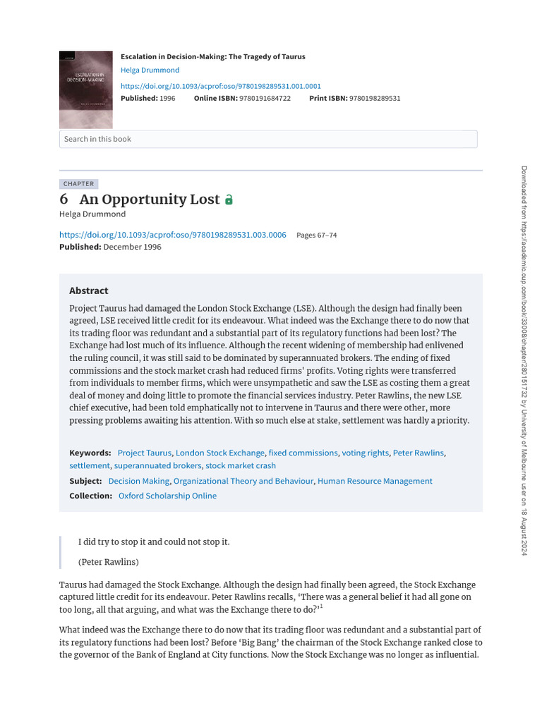 6 An Opportunity Lost: Search in This Book | PDF