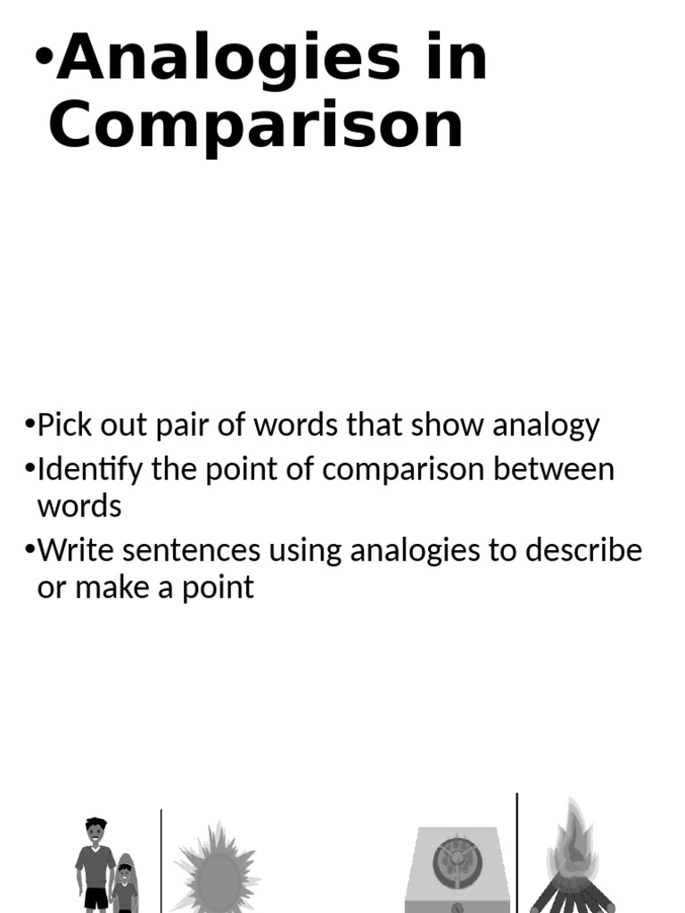 Analogies in Comparison | PDF