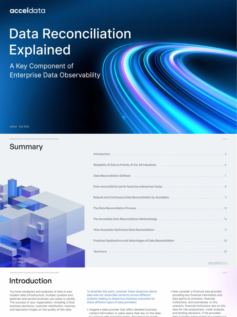 Data Reconciliation | PDF