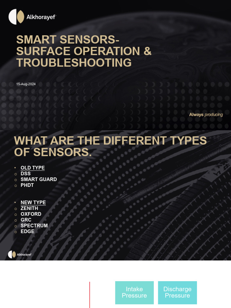 Smart Sensors - Surface Operation & Troubleshooting | PDF