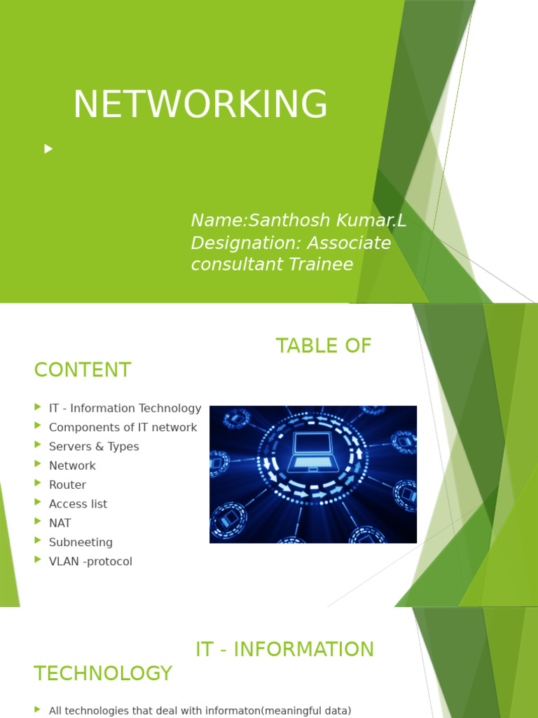 Santhoshkumar - Networks Week 1 | PDF | Computer Network | Ip Address