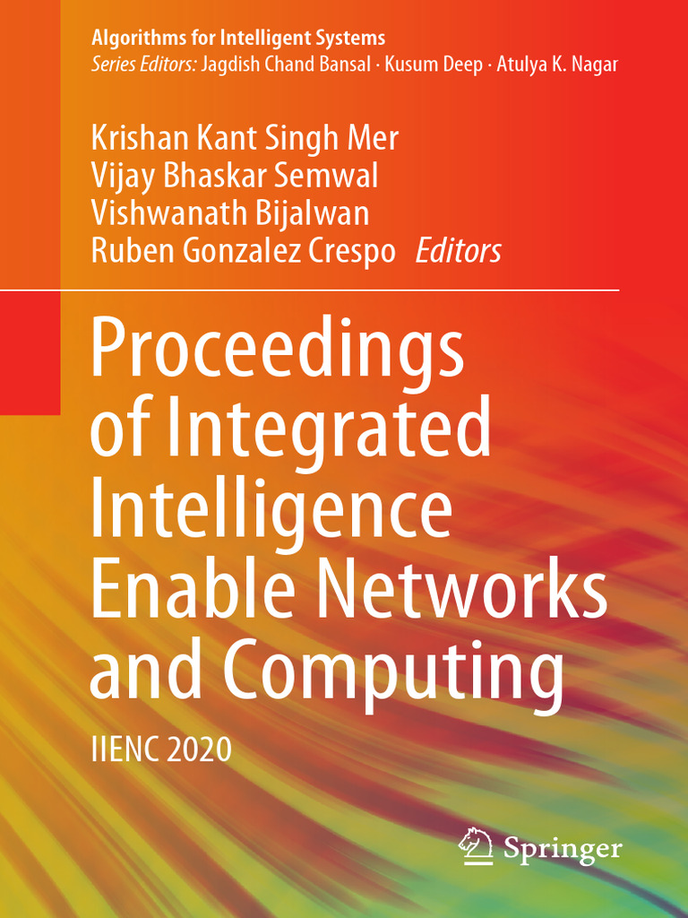 Proceedings of Integrated Intelligence Enable Networks and Computing | PDF