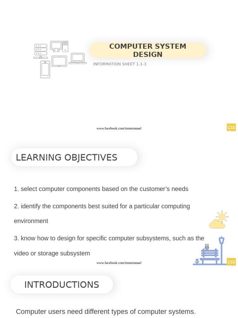 1.1-3 Computer System Design | PDF