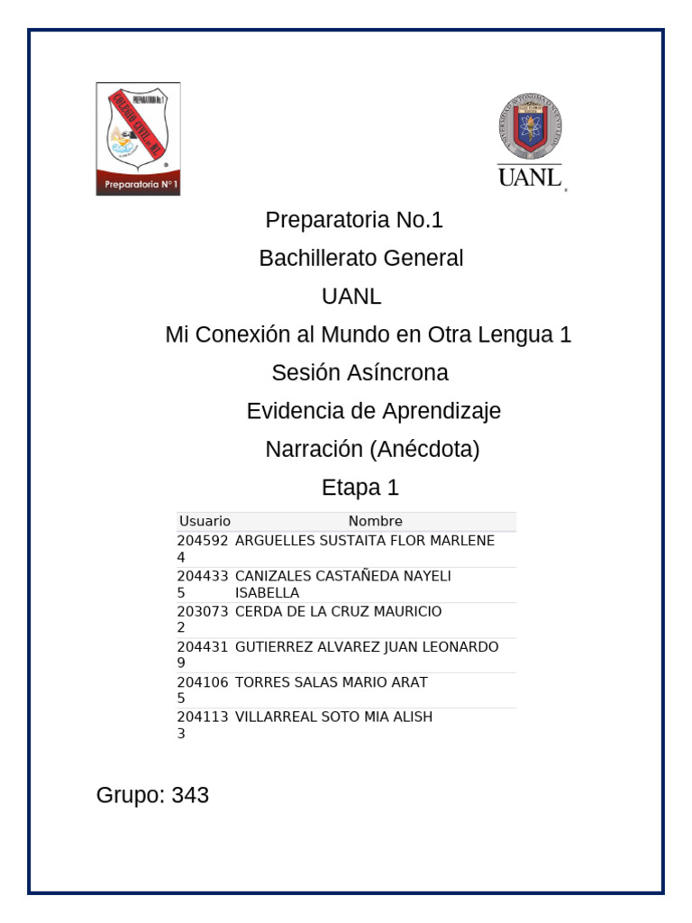 Equipo 1 - EV1 - MCMOL I | PDF