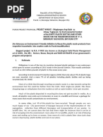 NSTP 2 Project Proposal Sample Template | PDF | Philippines | Volunteering