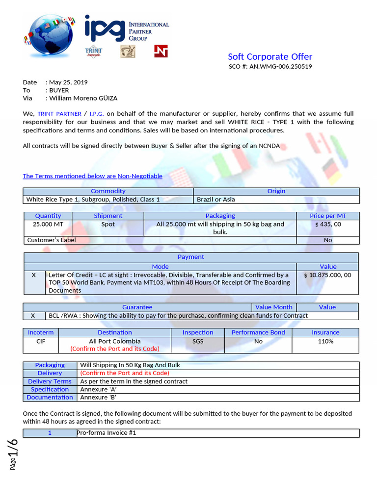 Soft Corporate Offer | PDF