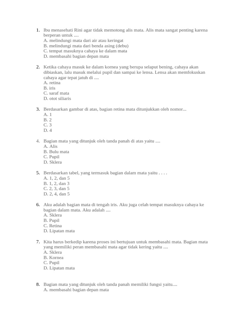 Latihan Soal Ipas Bab I Topik B | PDF