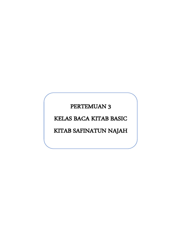 Pertemuan 3 | PDF