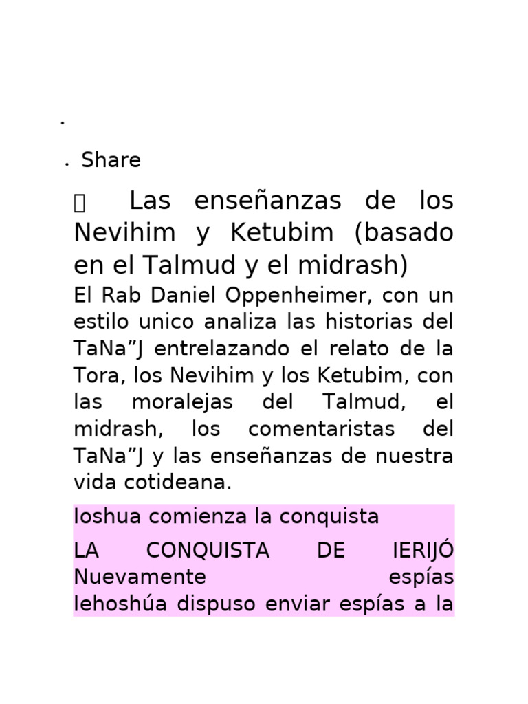 Nevihim y Ketubim | PDF