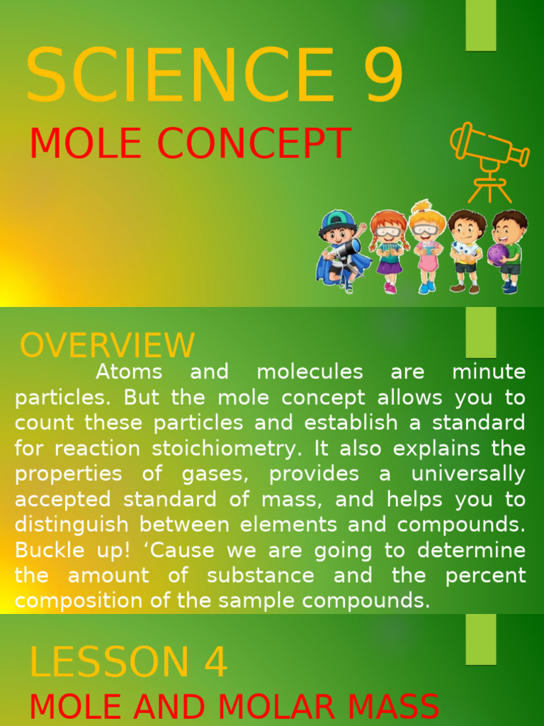 Mole Concept | PDF