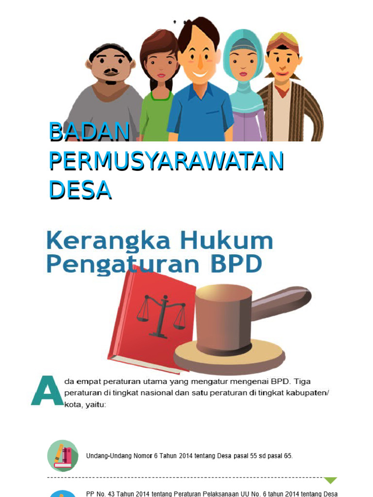 BT 1, BPD Dan Perencanaan Desa | PDF