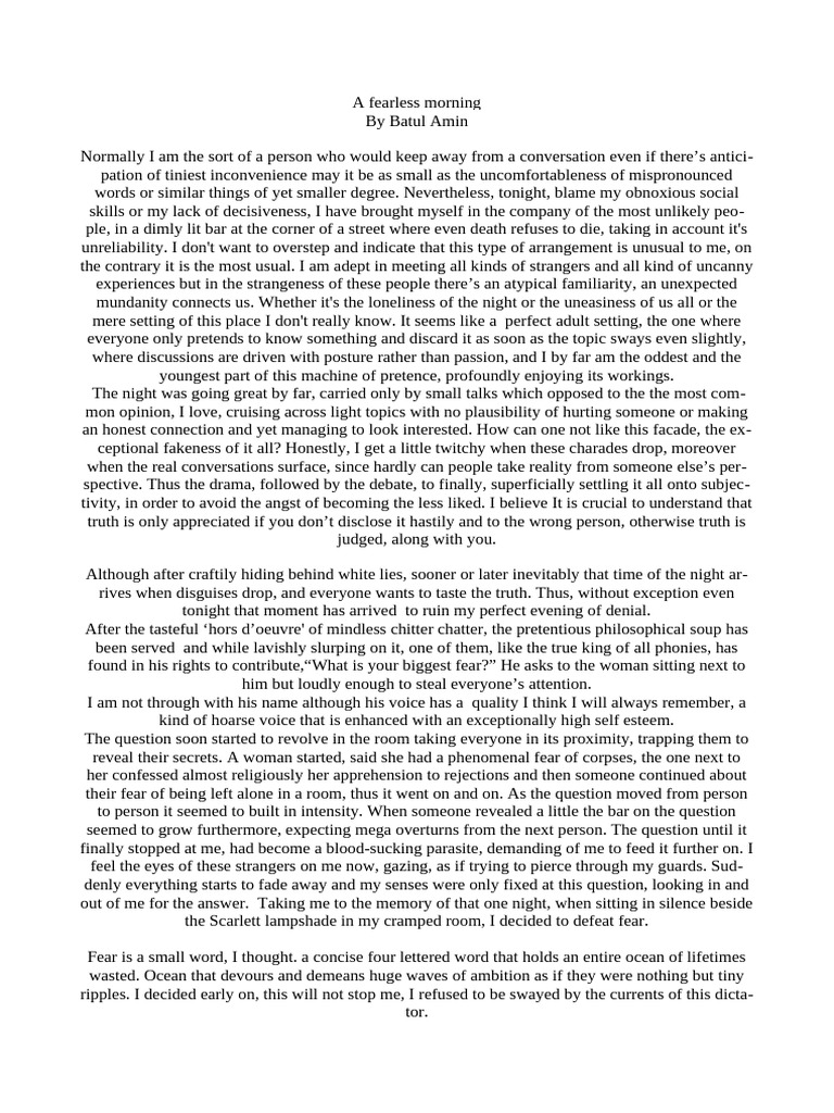 Batul Amin (20) - Kota, India (20U30TBR) | PDF | Psychology | Mystery, Thriller & Crime Fiction