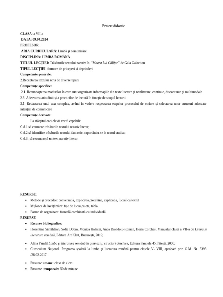 Moara Lui Califar 7 | PDF