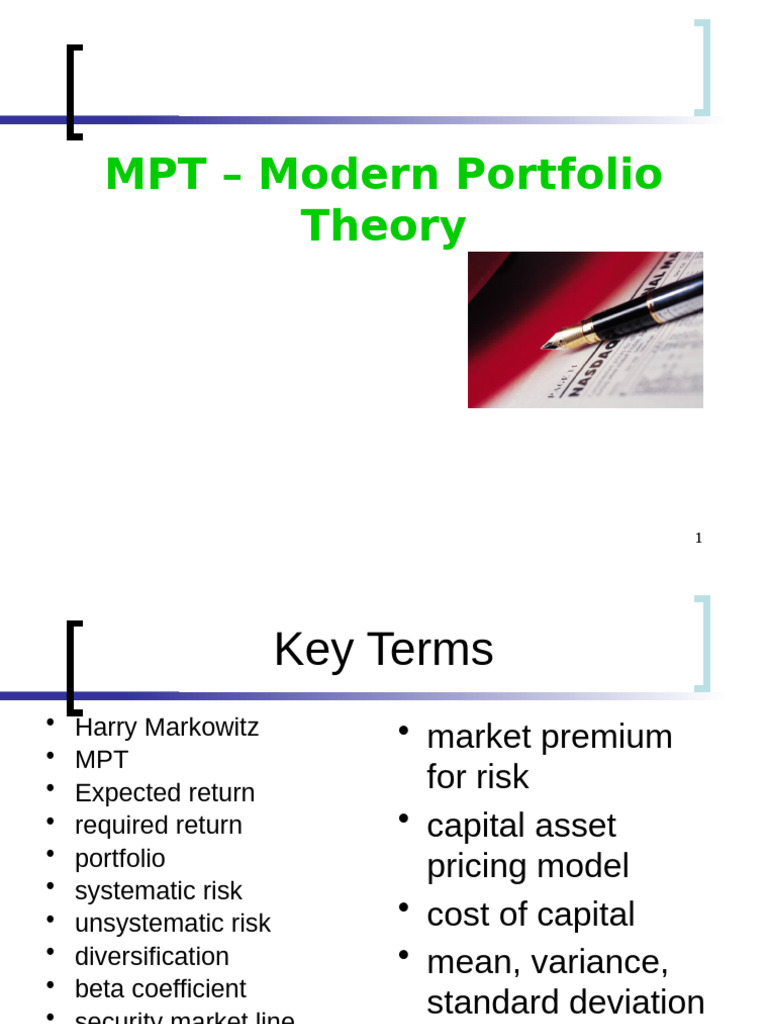Portfolio Management | PDF