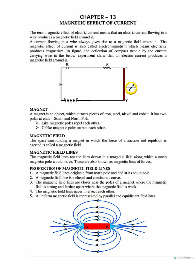 Physics Class X Reference Study Material | PDF