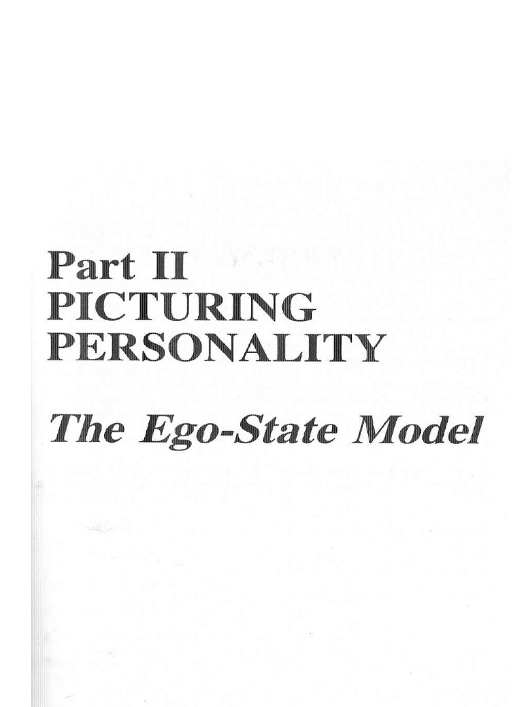 Ego States | PDF