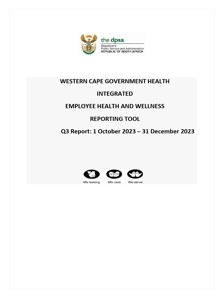 Integrated Reporting Tool - Quarter 3 Report OCT - DeC 2023 CSV | PDF