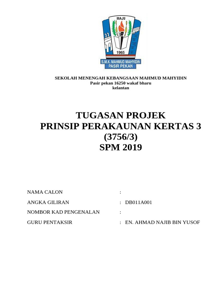 1 Kulit Isi Kandungan Perakuan Calon Penghargaan | PDF