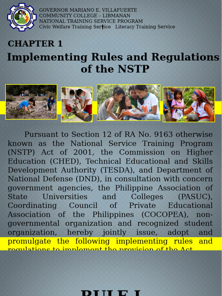 1 Introduction - NSTP Vgmo | PDF