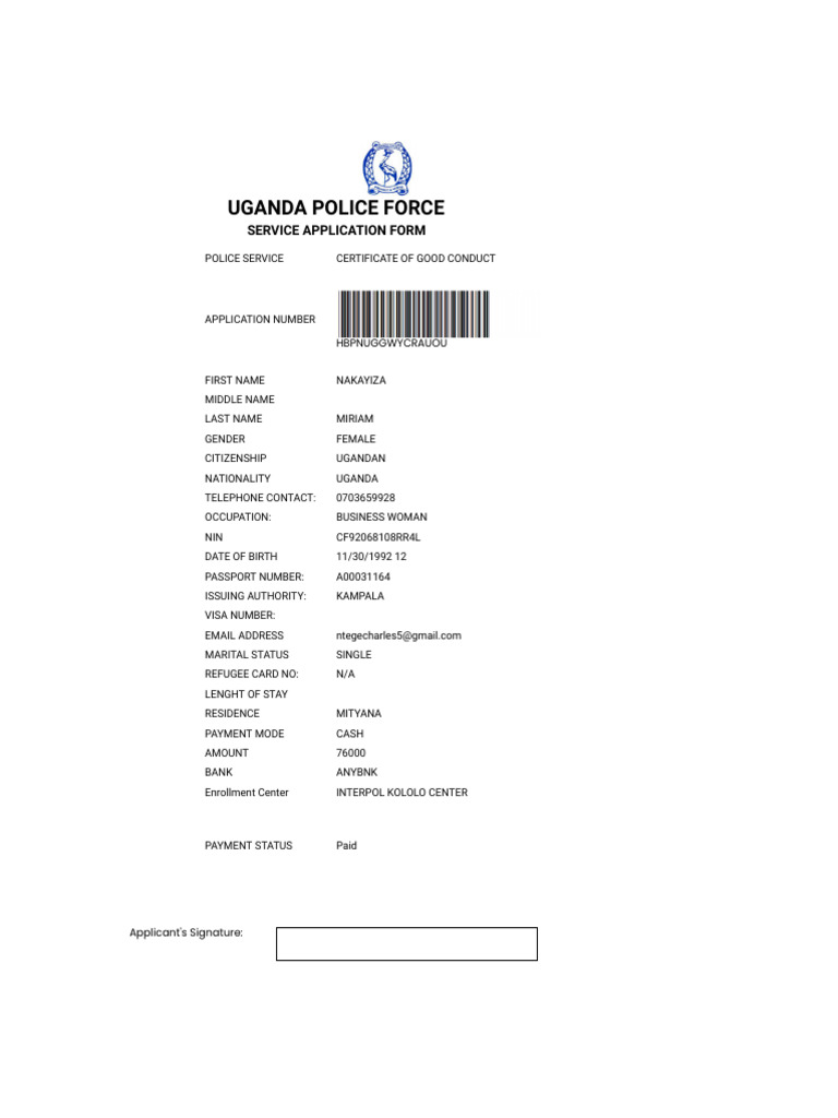 MIRIAM Interpol | PDF