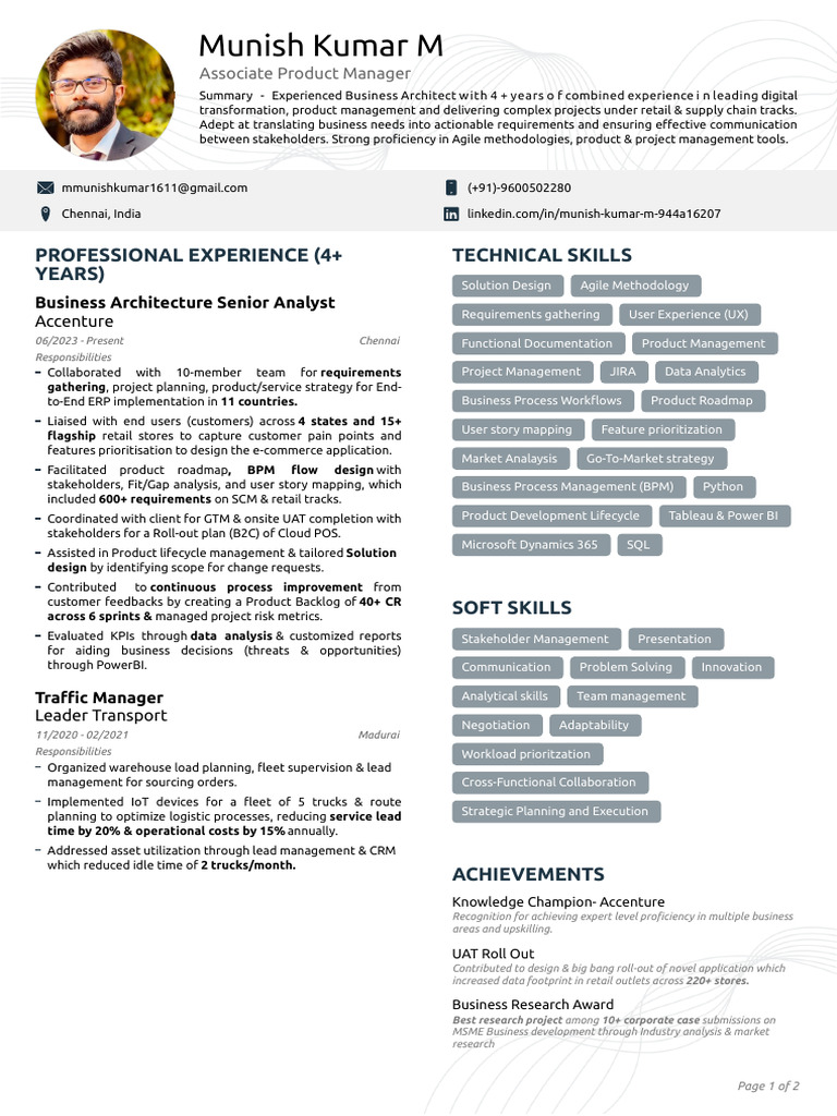 Munish Kumar PM | PDF