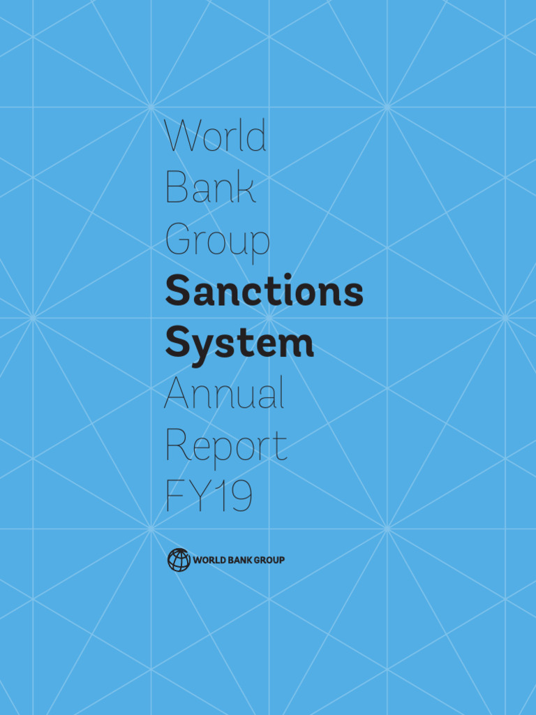 Sanctions System Annual Report FY19 | PDF