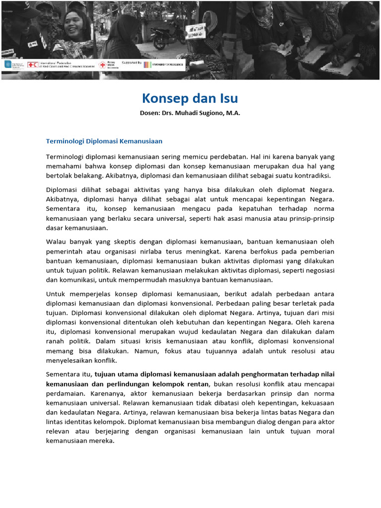 Modul 1 - Konsep Dan Isu | PDF