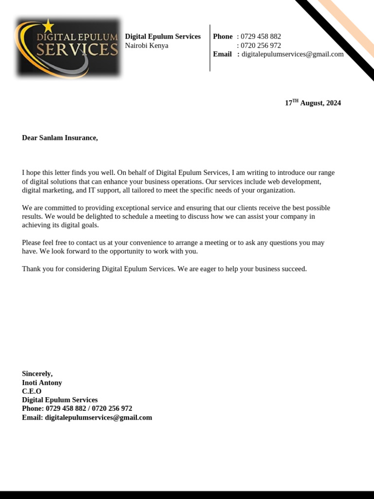 Letter Head 4 | PDF
