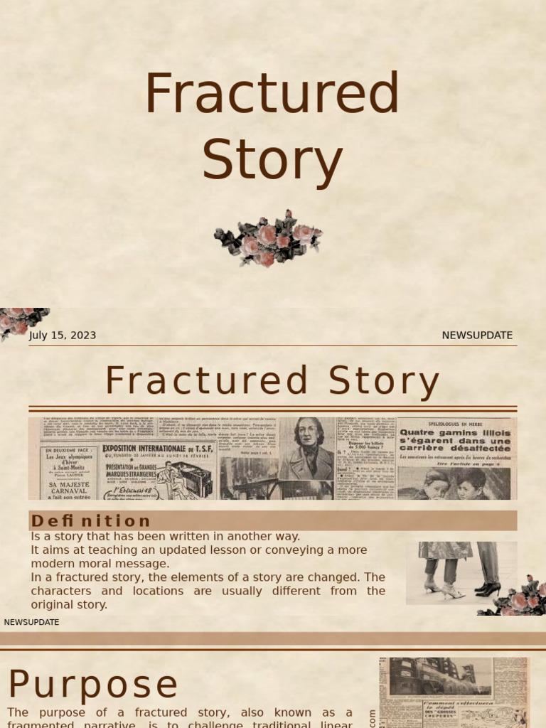 Fractured Tales for Modern Readers | PDF | Narrative | Narration