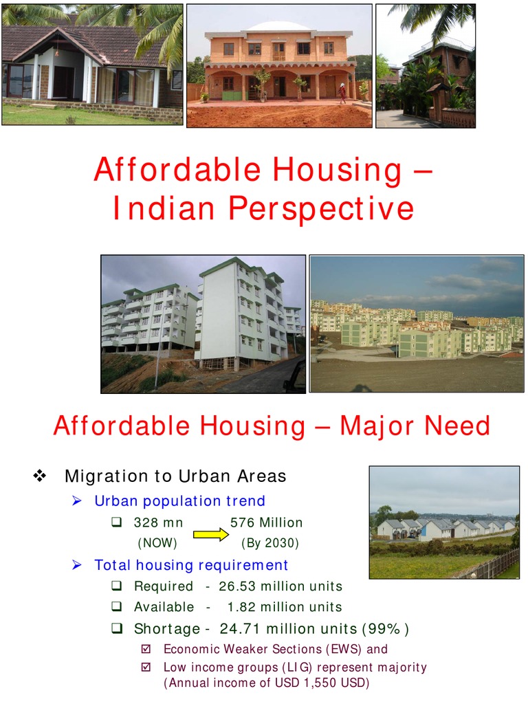4 India Affordable Housing | Affordable Housing | Slum | Free 30-day ...