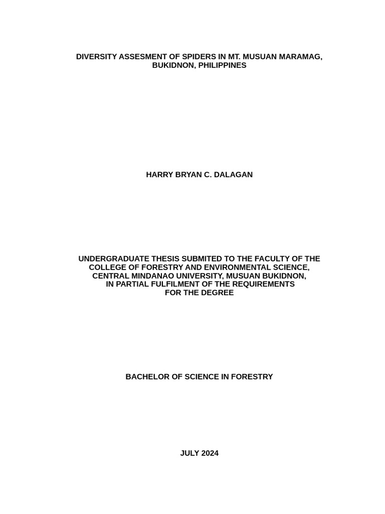 Dalagan, Harry Bryan Final Draft | PDF