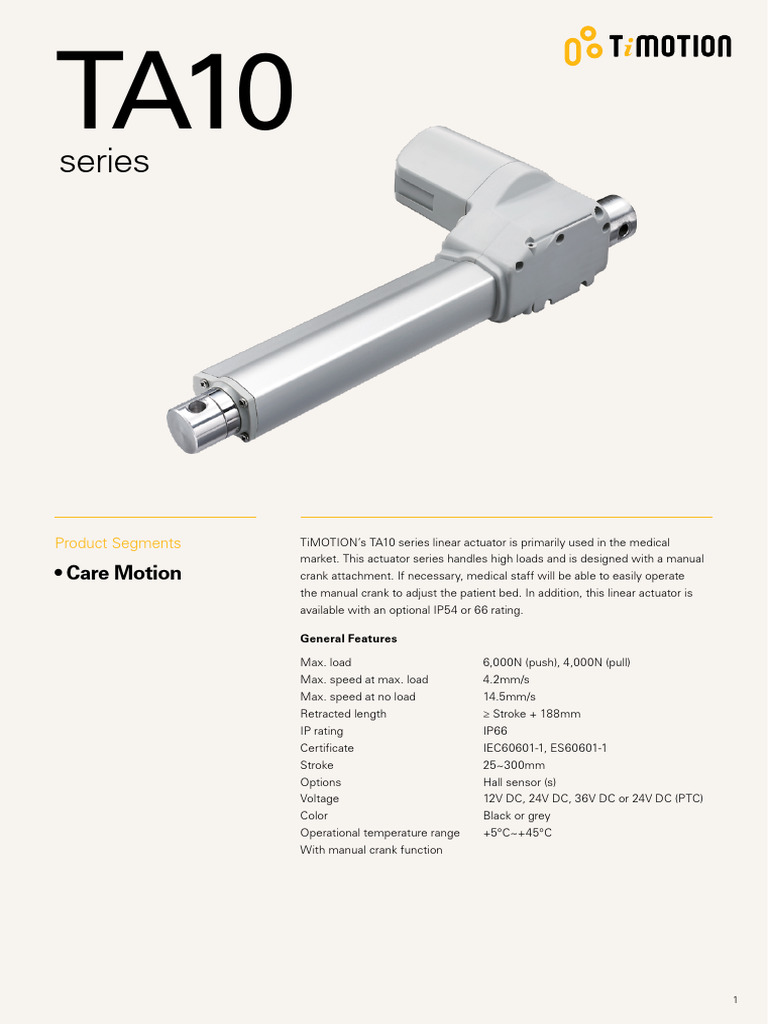 DataSheet TA10-F en | PDF