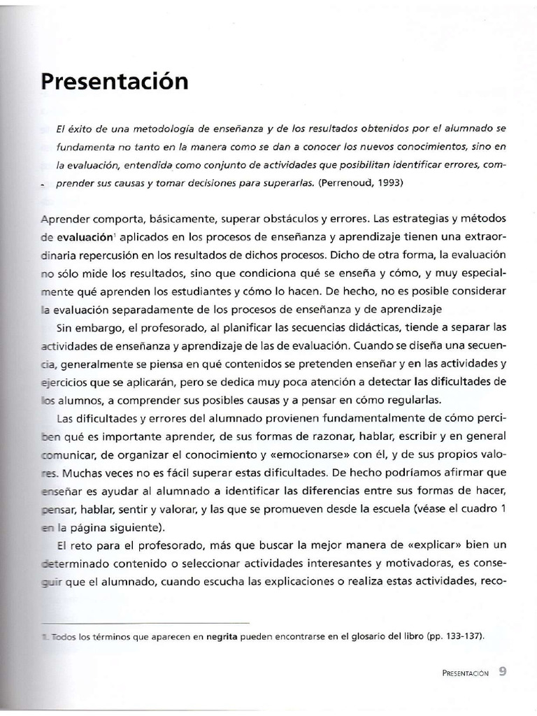 10 Ideas Clave Evaluar para Aprender | PDF