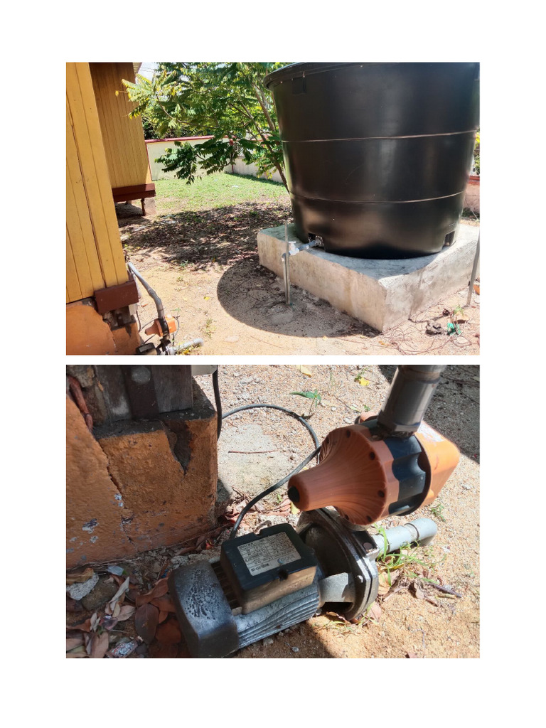 Gambar Pam Tangki Surau | PDF