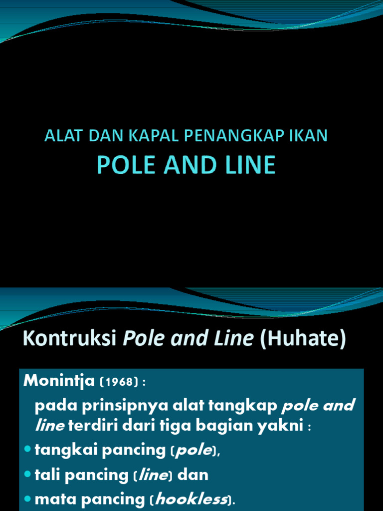 Pole and Line | PDF