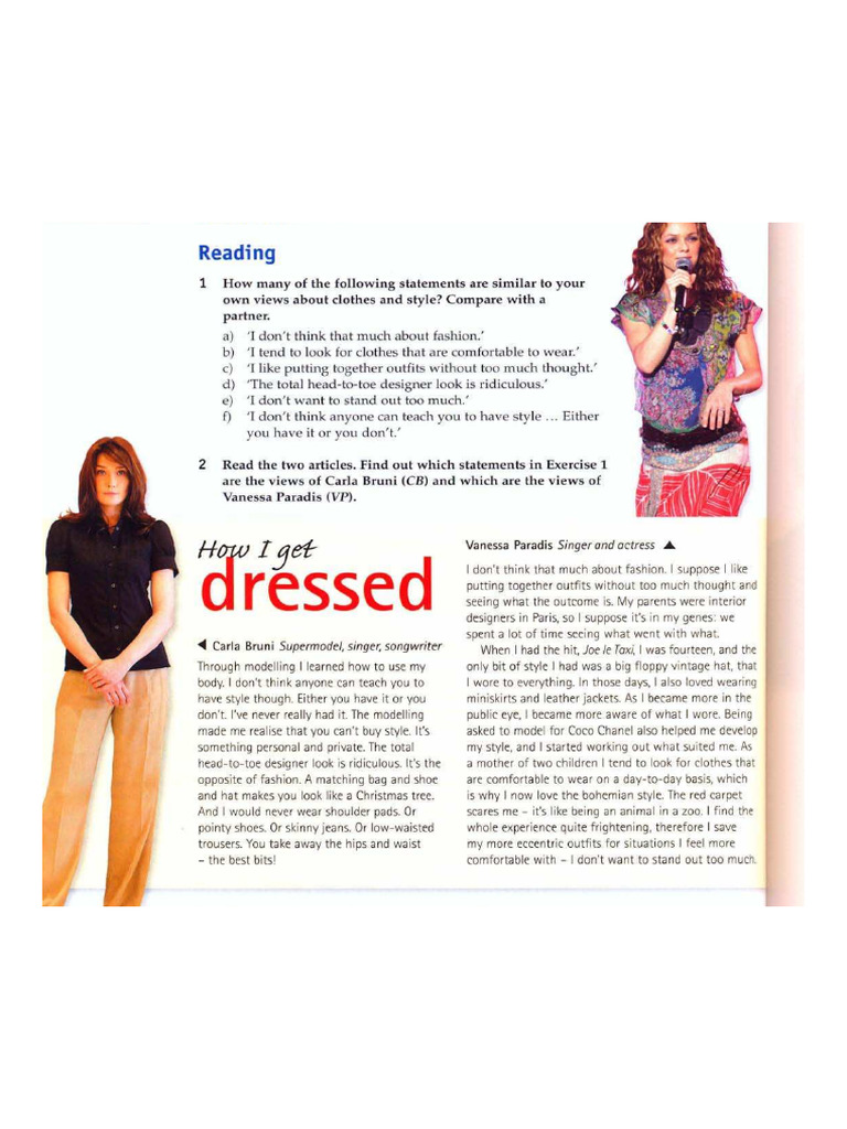 English - How I Get Dressed | PDF