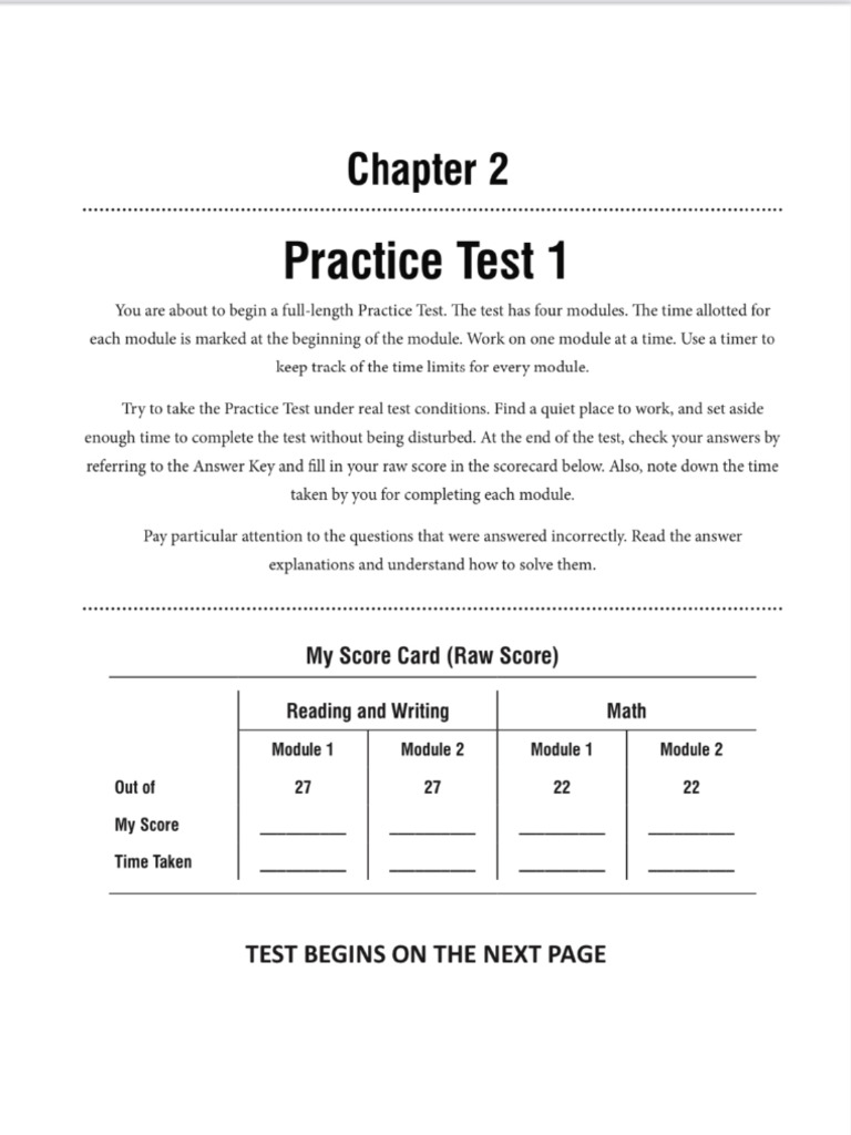 Practice Test 1 | PDF