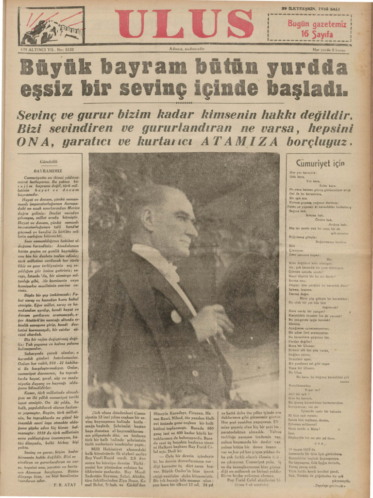 Ulus 29.10.1935 | PDF