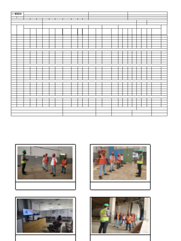 HSE Log Sheet July - August | PDF