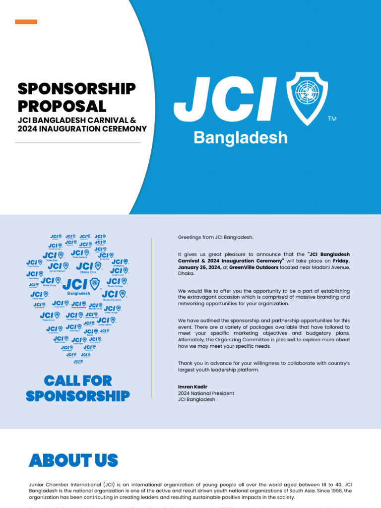 Sponsorship Proposal - 2024 JCI Carnival | PDF
