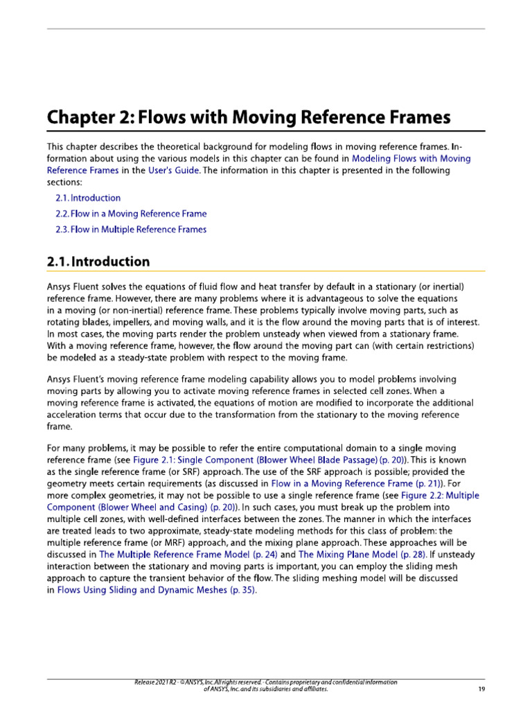 Ansys Fluent Theory Guide - Chapter 2 | PDF