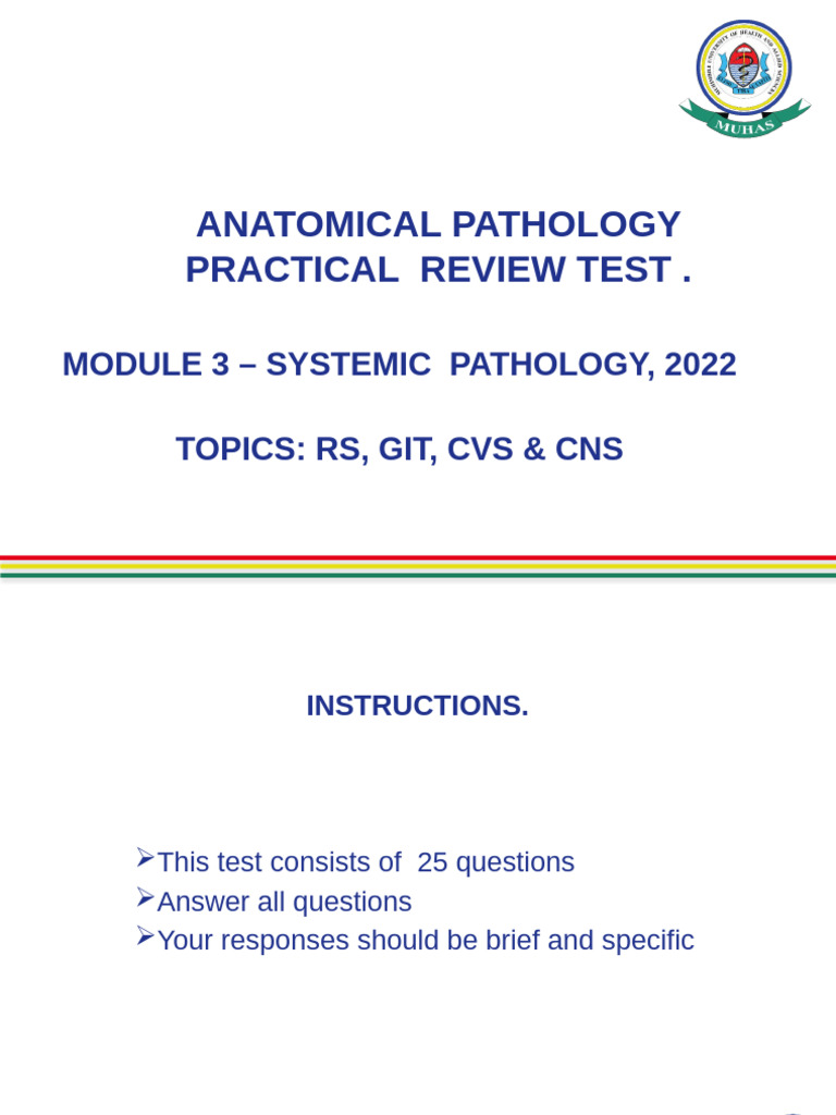 Pathology Test 2022 Answered.-1 | PDF
