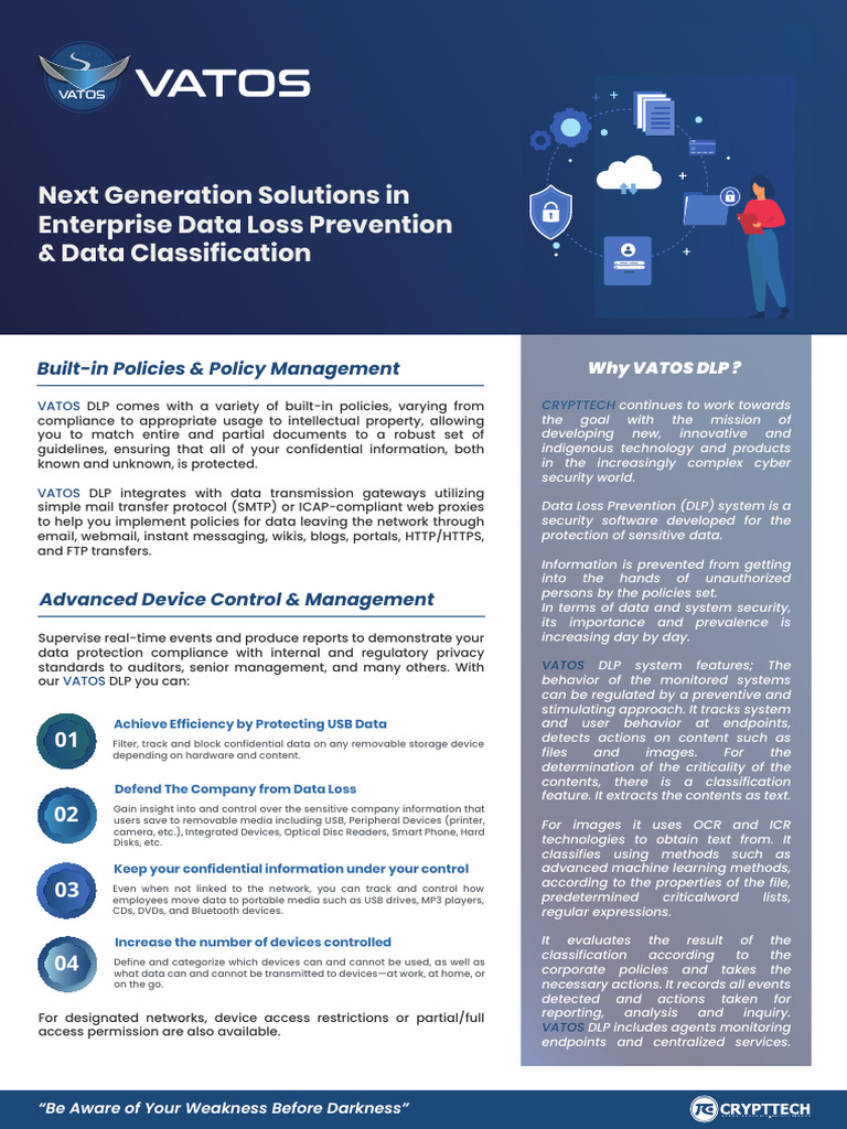 Next Generation Solutions in Enterprise Data Loss Prevention & Data Classification | PDF