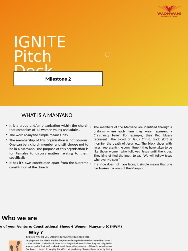Ignite Milestone 2 | PDF