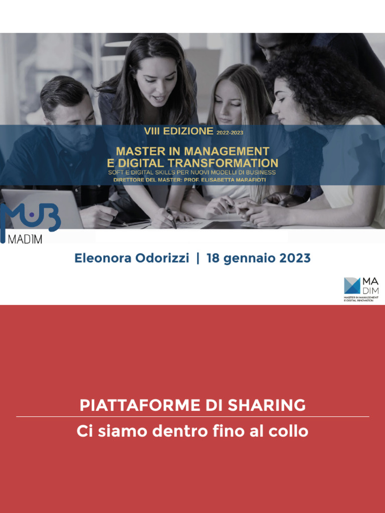 MADIM 2023 Crowdfunding e Artigianato | PDF