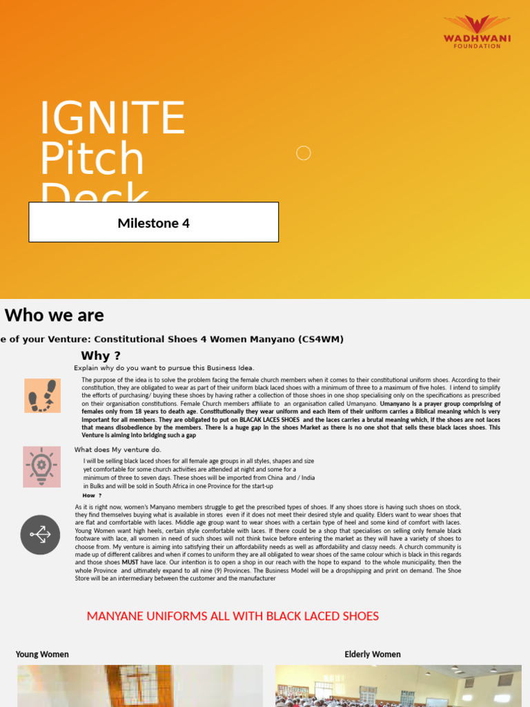 Ignite Milestone 4 | PDF